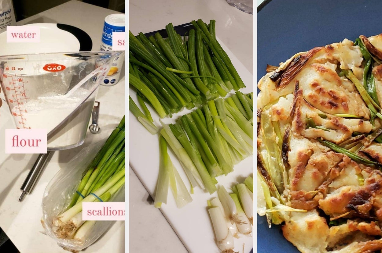 how to make korean leek pancake