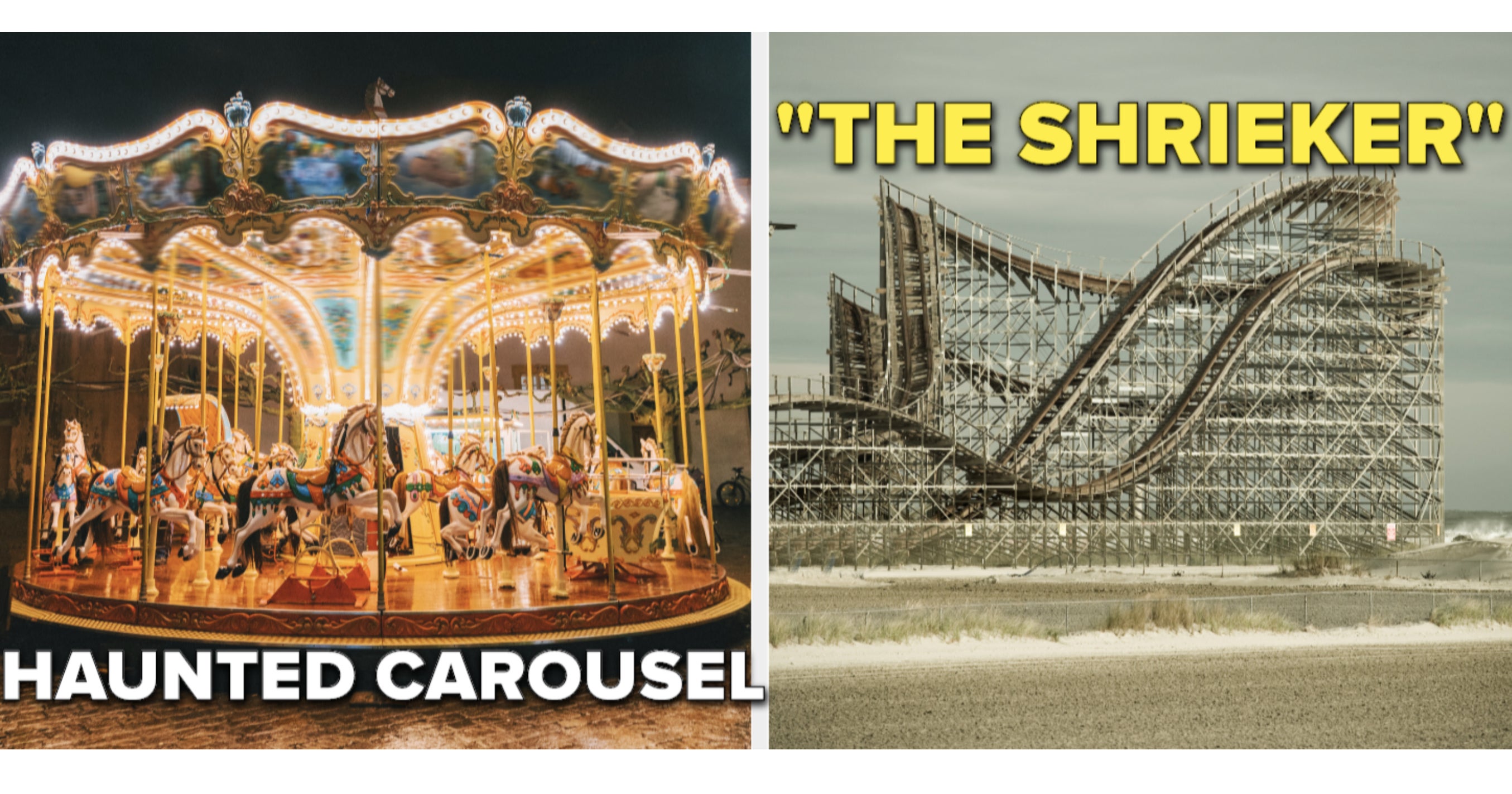 Build A Haunted Theme Park To Reveal The Most Popular Ride
