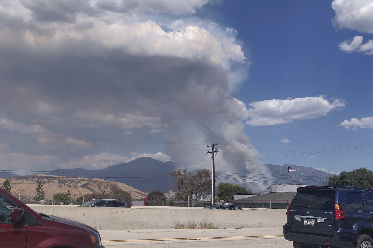 A Family's Gender Reveal Has Caused A Large Wildfire In California