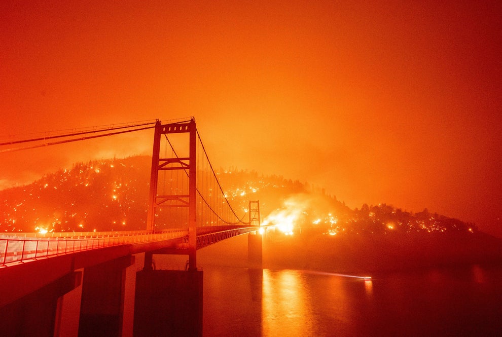 West Coast Fires Captured In Shocking Photos