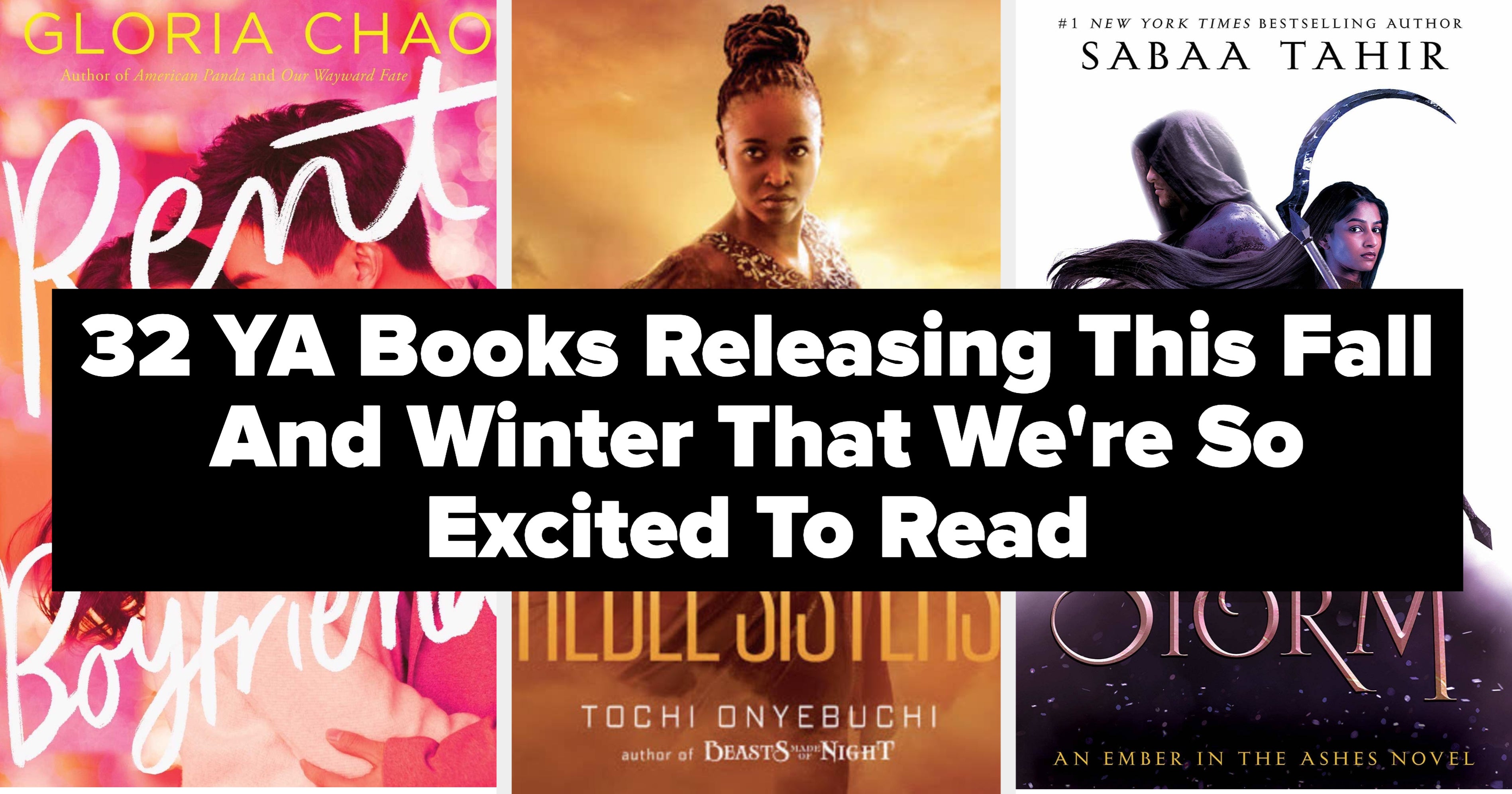 Exceptional Young Adult Books Releasing This Fall And Winter
