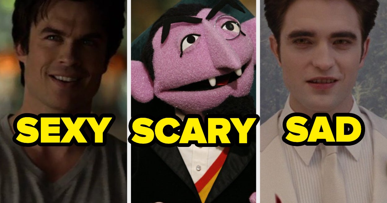 13 Vampires That I Think Are Either Sexy, Scary, Or Just Plain Sad