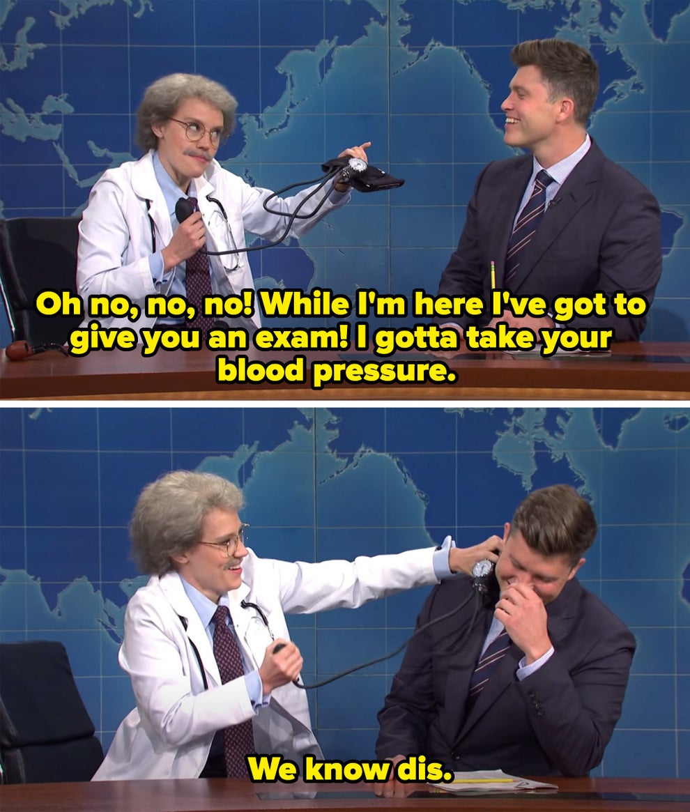 Kate McKinnon Broke Character On SNL Weekend Update