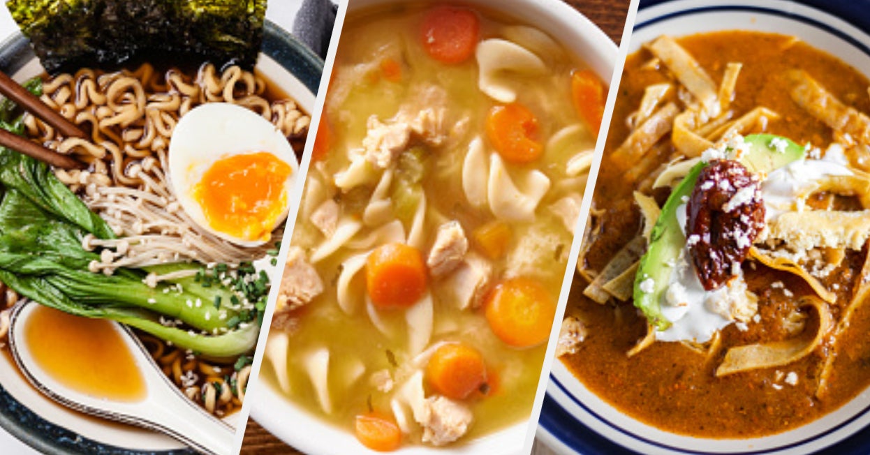 Estas son 36 sopas muy populares, ¿cuántas has probado?