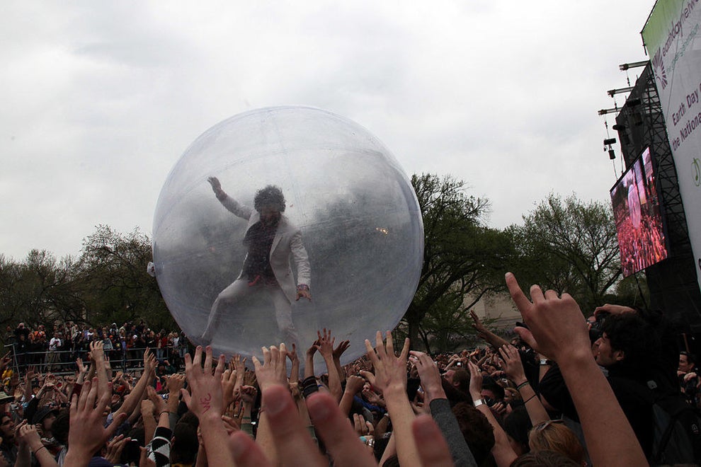 Flaming Lips Bubble Concert Pictures