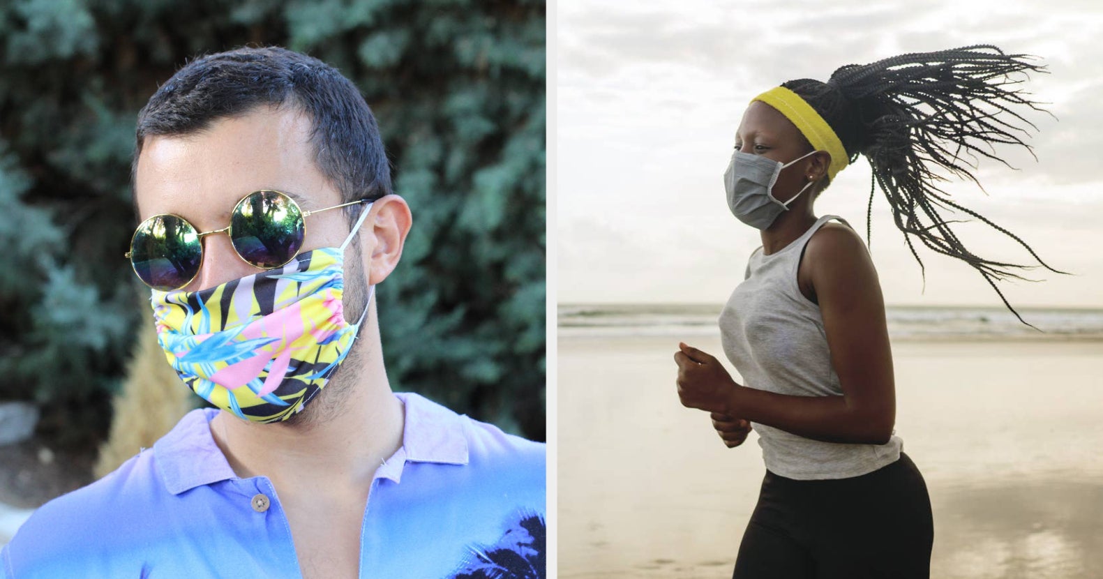 Cool And Stylish Ways To Wear A Mask In Everyday Life