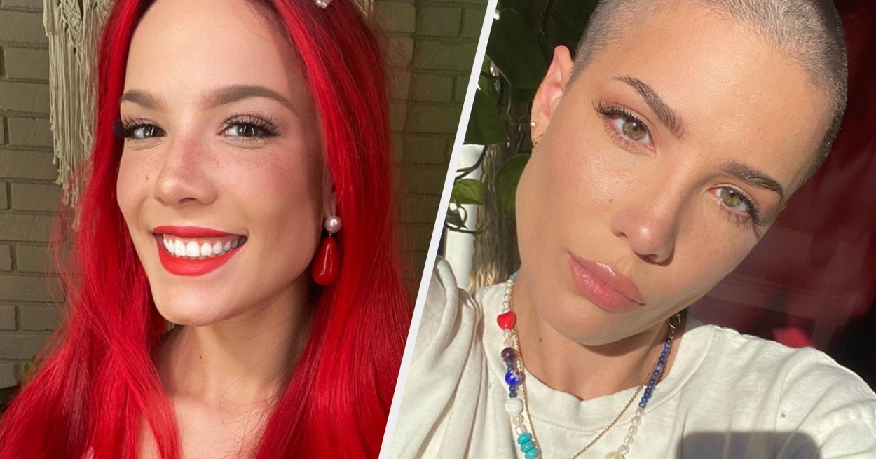 Halsey Debuts Completely Shaved Head On TikTok