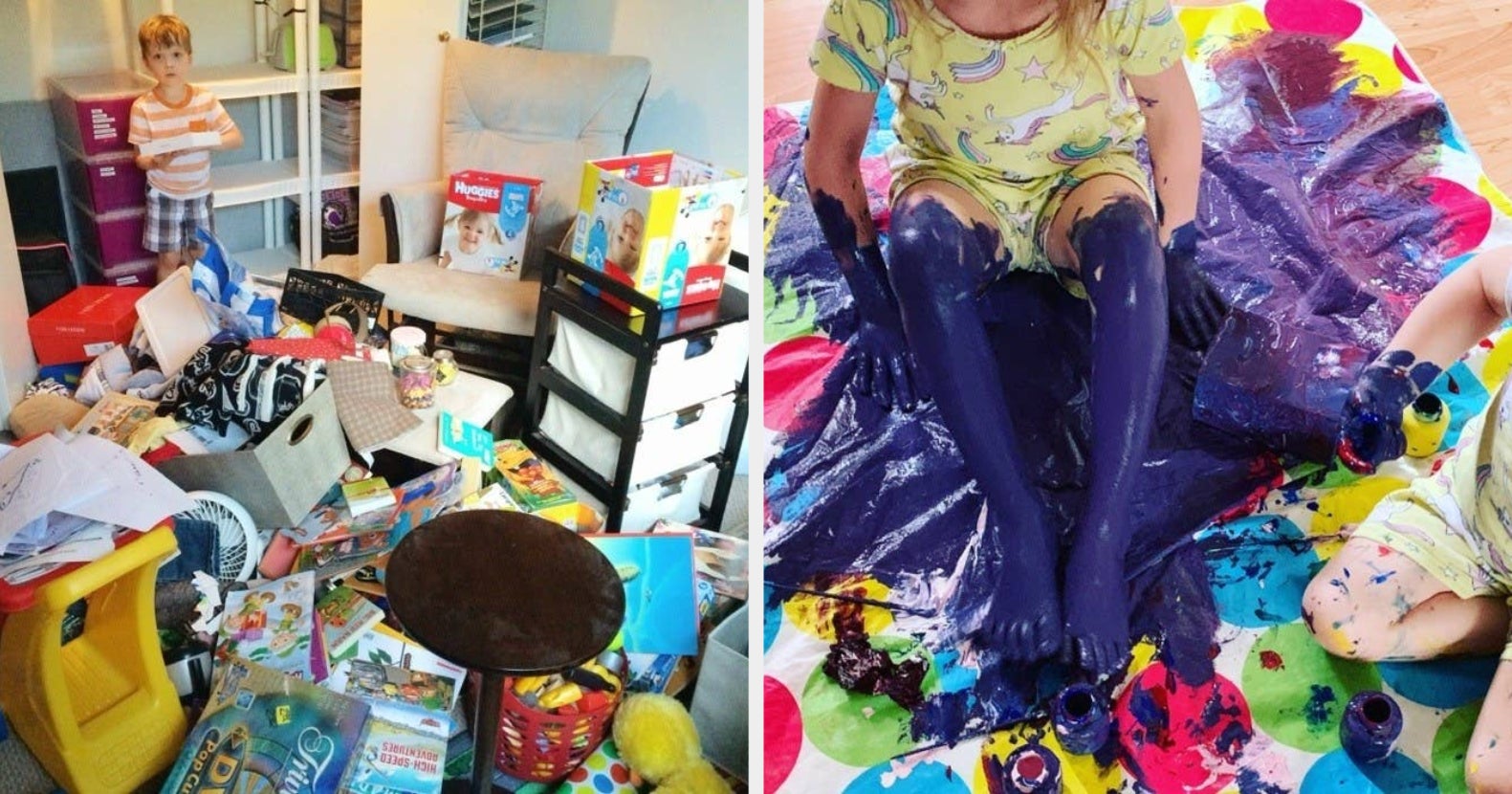 Parents Are Sharing Photos Of Their Kids' Epic Messes