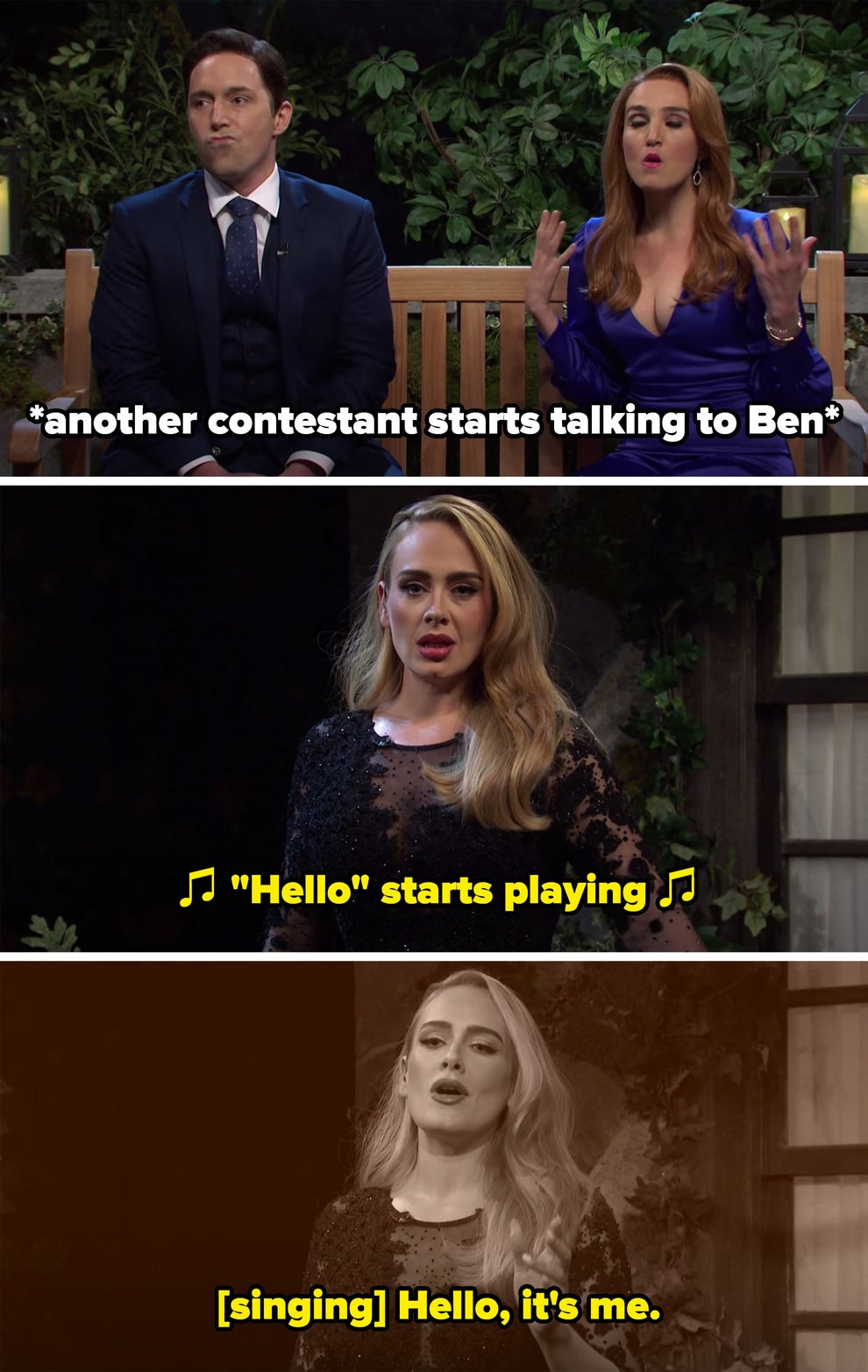 Adele Sang Her Songs During A Bachelor Sketch On SNL