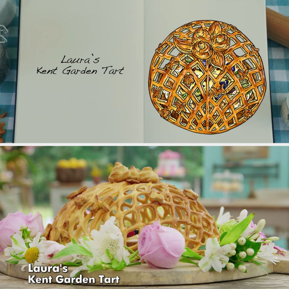 Great British Bake Off Drawing Side By Sides — 10/26/20