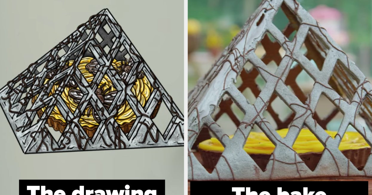 Great British Bake Off Drawing Side By Sides — 10/26/20