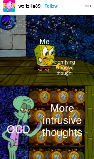 Intrusive Thoughts OCD Tumblr Posts