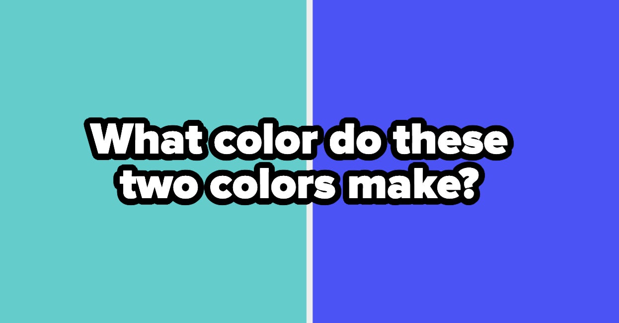 Color Mixing Quiz
