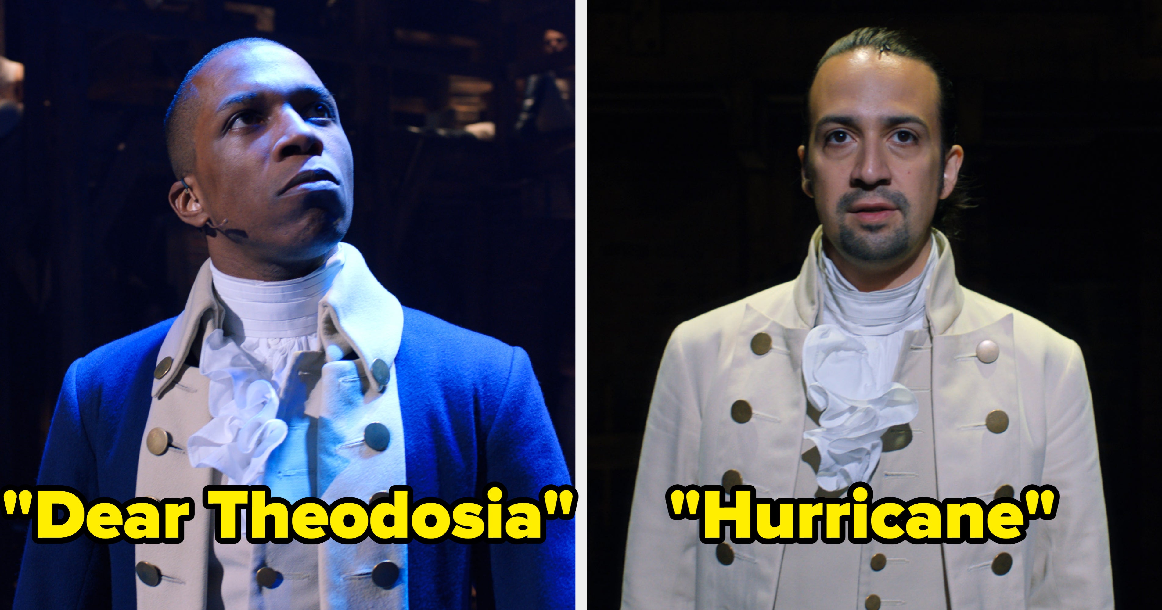 Pick Hamilton Songs To Learn Which Cast Member You Are