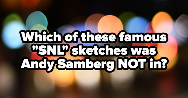 SNL Random Knowledge Trivia Quiz
