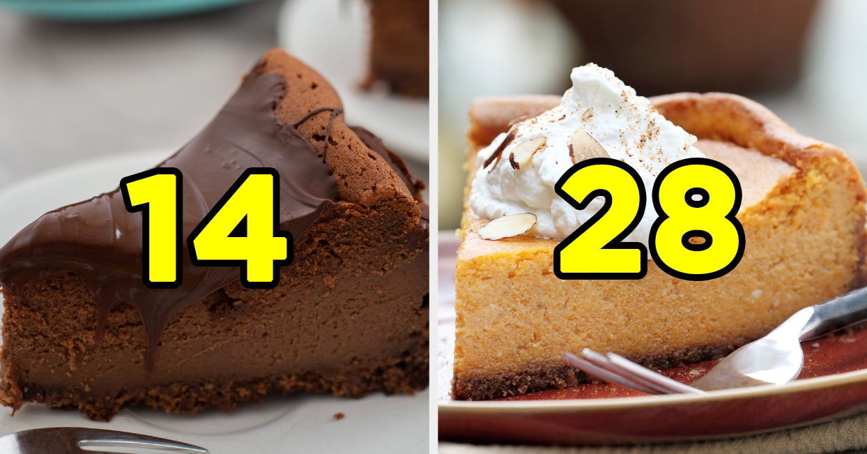 Make A Cheesecake And We'll Guess Your Age Quiz