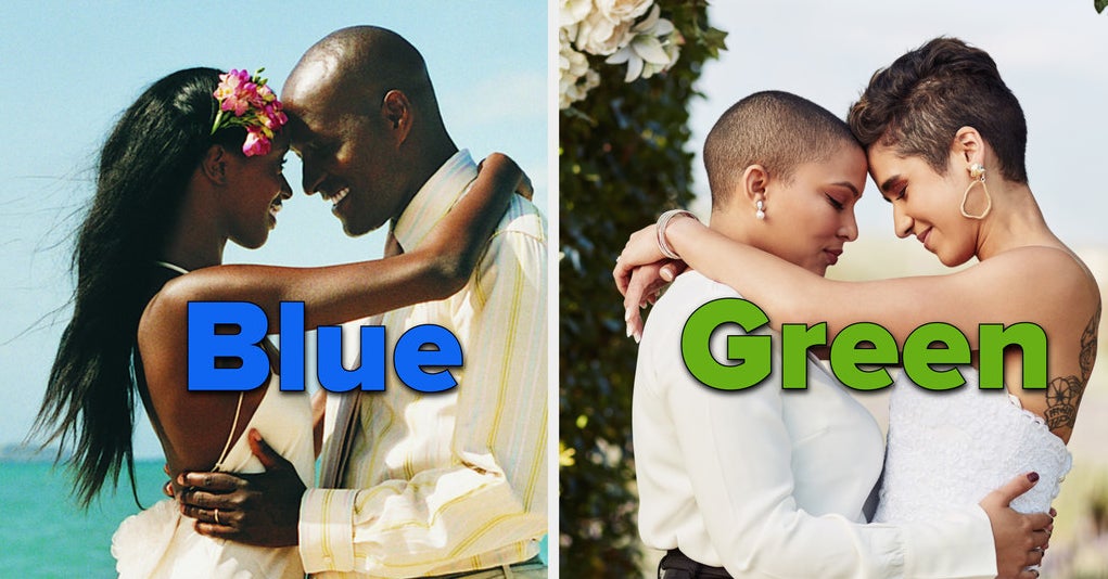 Plan A Wedding To Reveal Which Color You Are