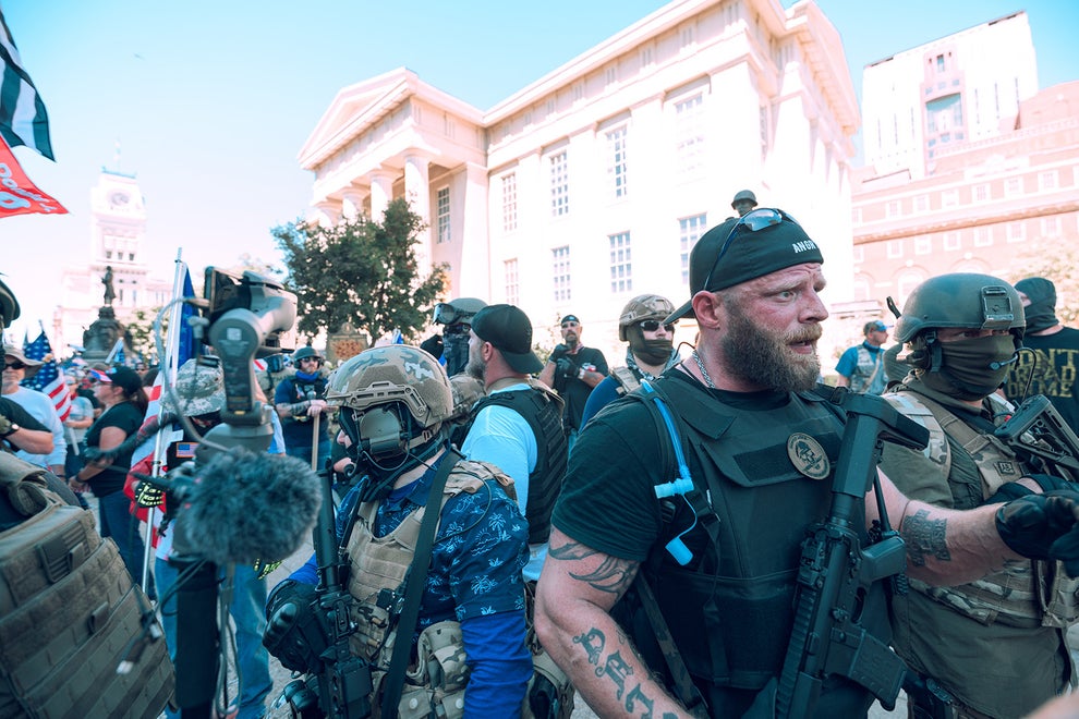 US Militant Group Leaders Outline Election Day Plans