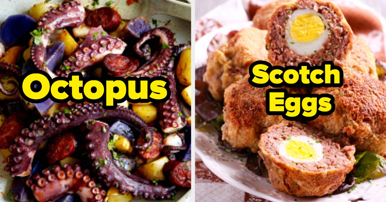 Checklist Of Interesting Foods Adventurous People Eat