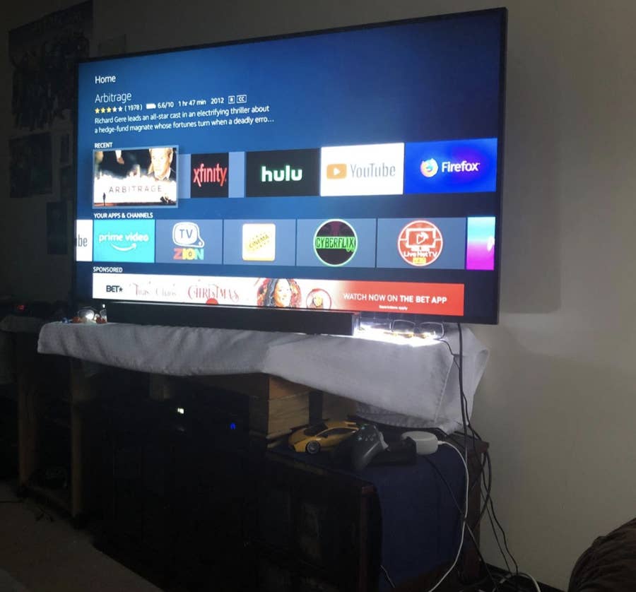 fire tv static screen
