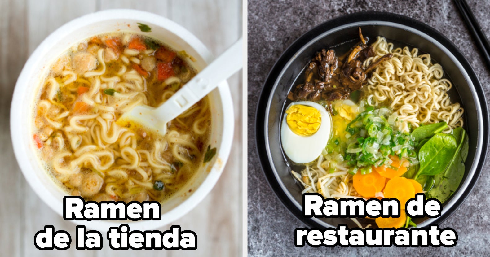 Mucha gente prefiere estas comidas baratas a otras más caras, ¿y tú?