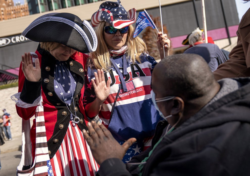 Photos: Tense Protests As Vote Count Continues