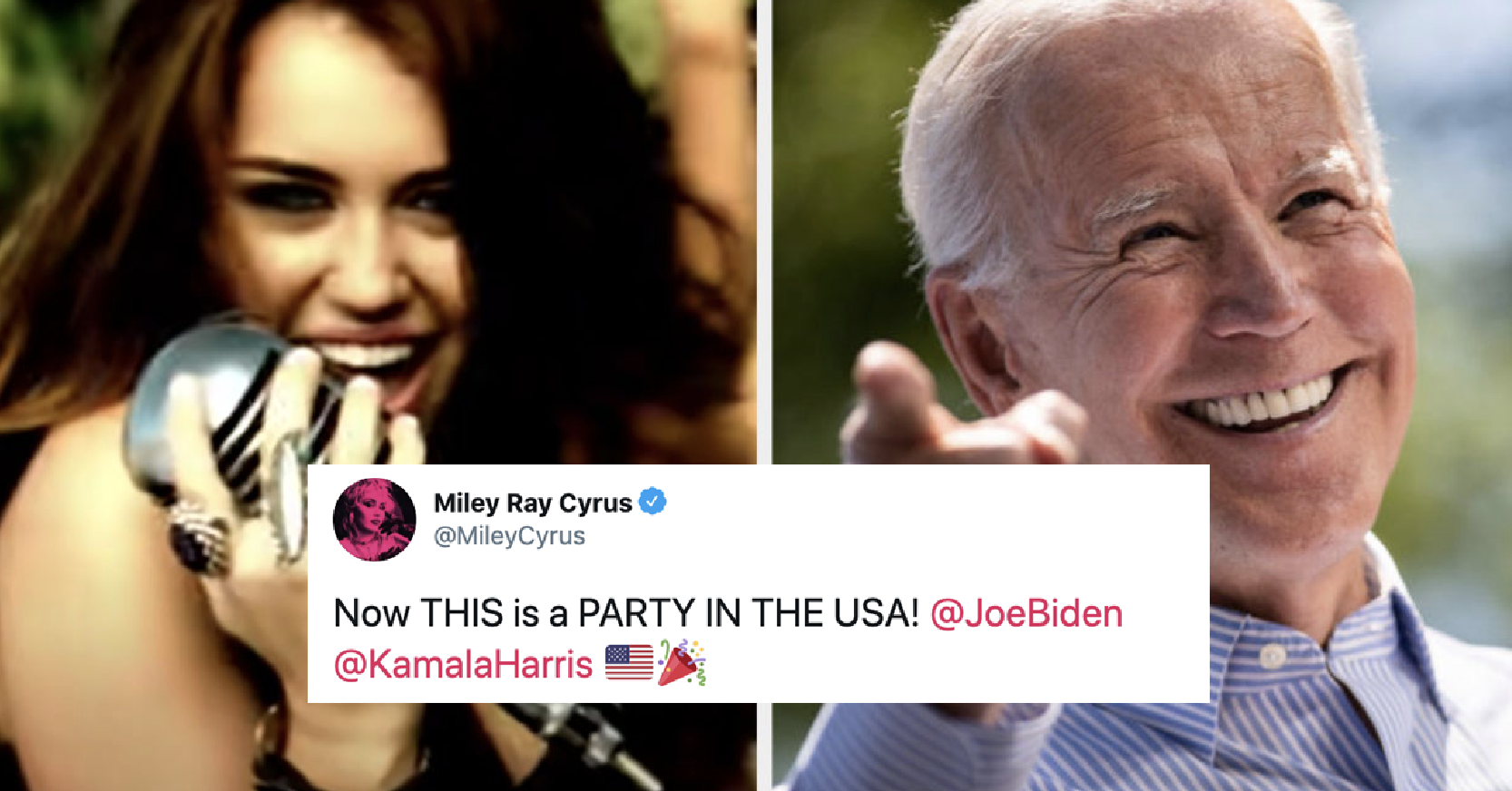 Celeb Reactions To Joe Biden Winning The Election