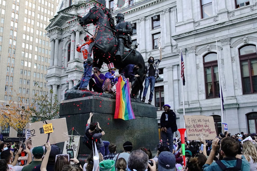 PHOTOS: Scenes Of Joy, Celebration As Biden Wins Election