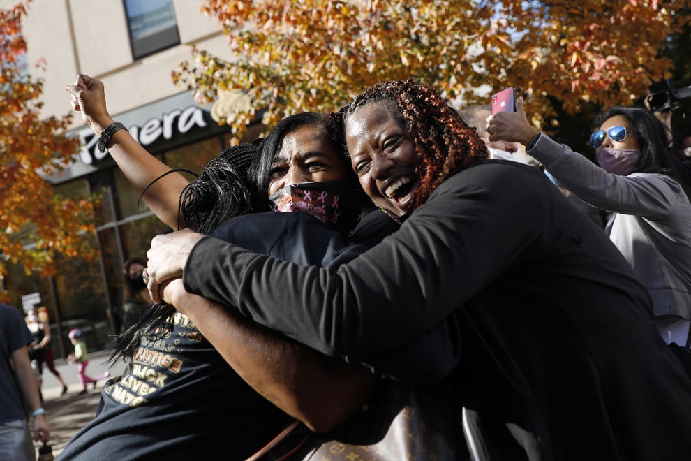 PHOTOS: Scenes Of Joy, Celebration As Biden Wins Election