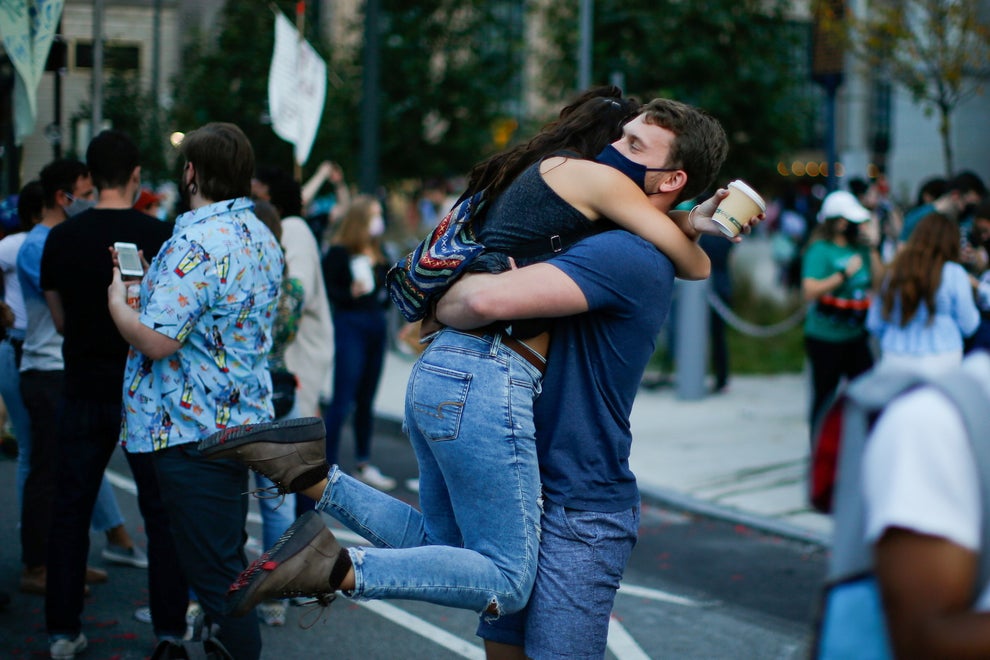 PHOTOS: Scenes Of Joy, Celebration As Biden Wins Election