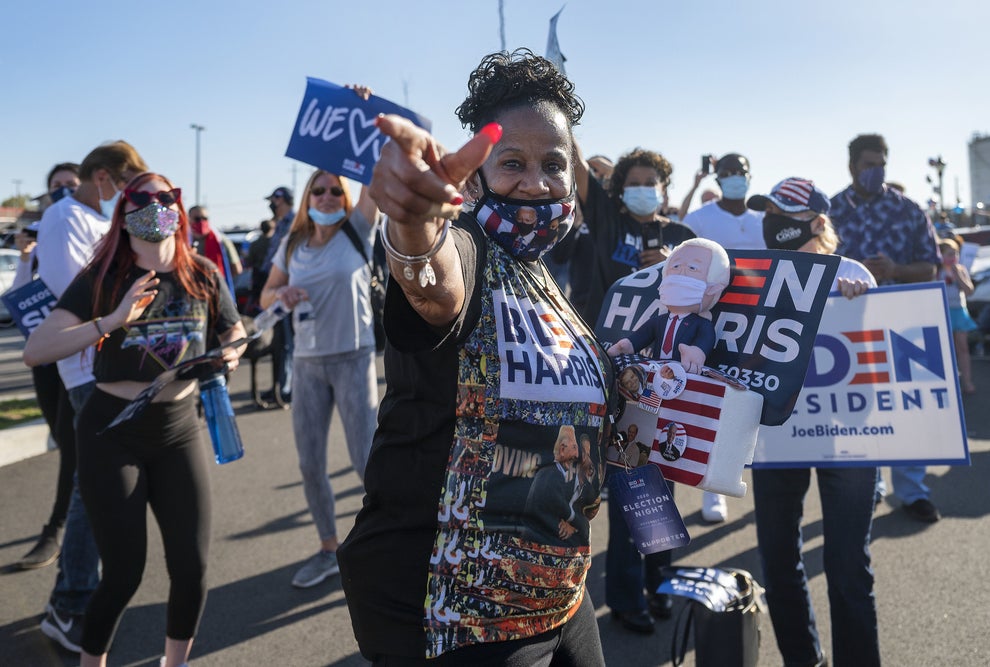 PHOTOS: Scenes Of Joy, Celebration As Biden Wins Election