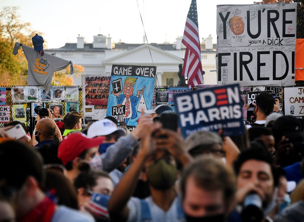 PHOTOS: Scenes Of Joy, Celebration As Biden Wins Election