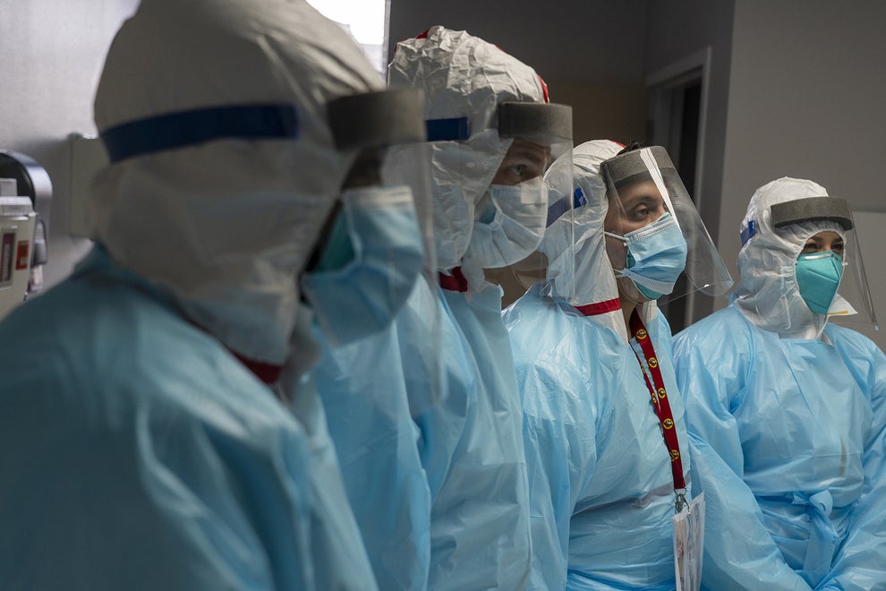 Heartbreaking Photos From COVID-19 Medical Frontlines