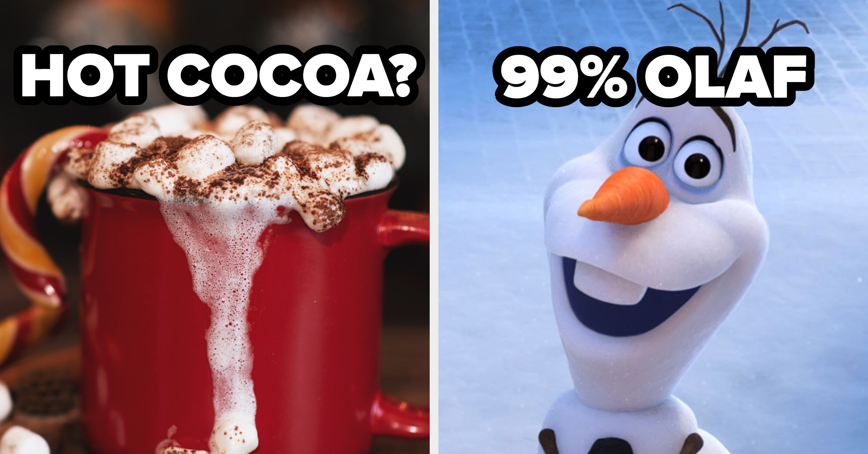 Plan Your Winter Holiday Season And We'll Reveal What % Olaf You Are