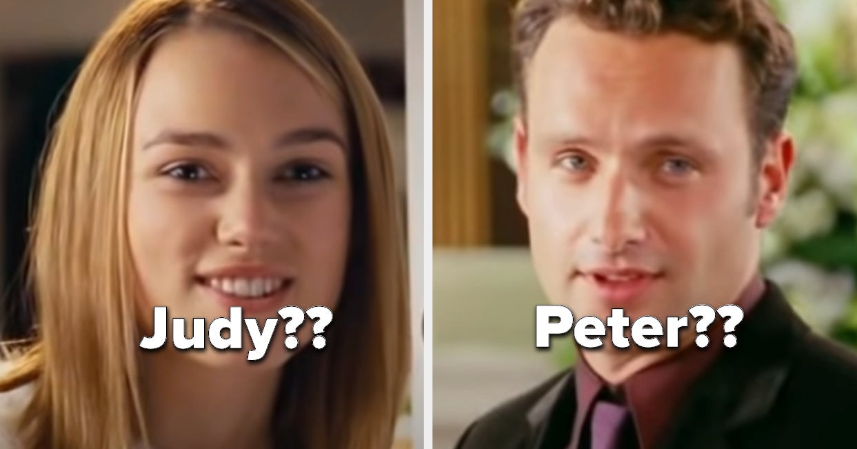 Love Actually Character Name Quiz