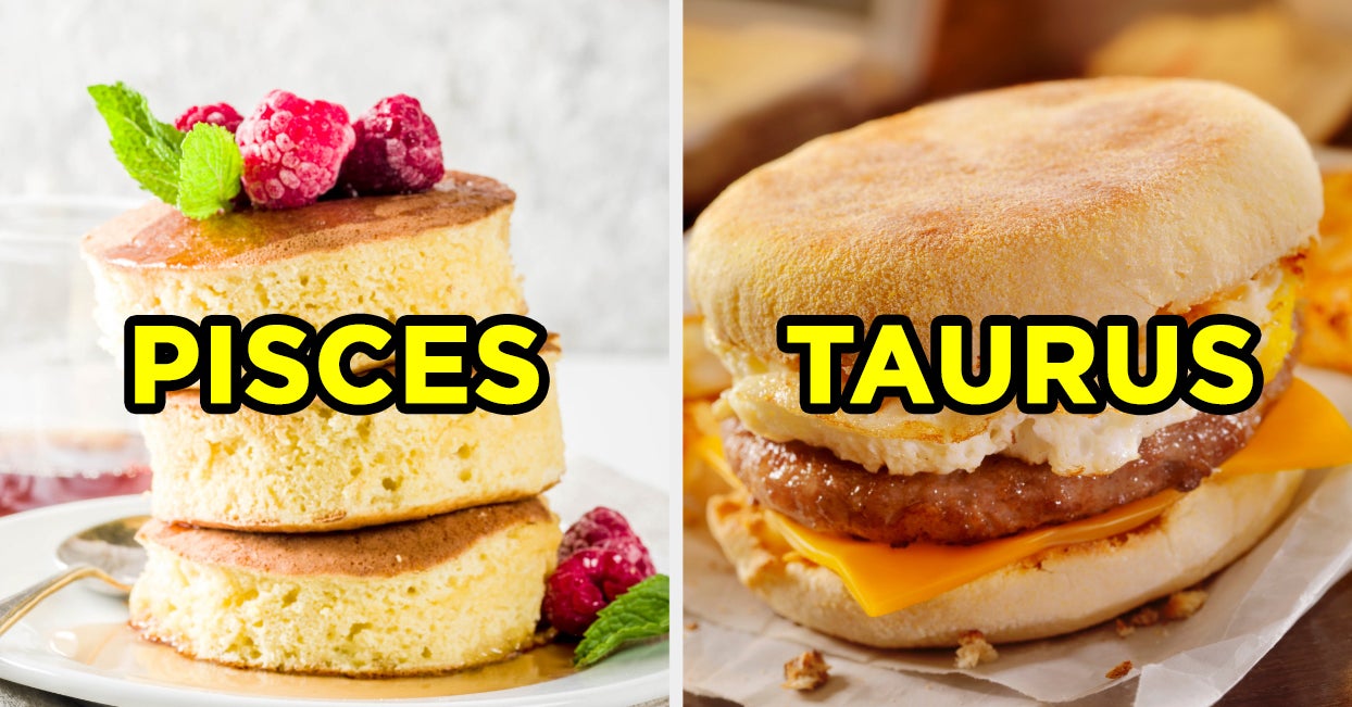 Eat Breakfast To Determine Your True Zodiac Sign Quiz