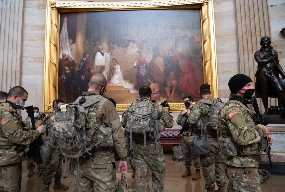 The Police At The Capitol Last Week Vs. This Week