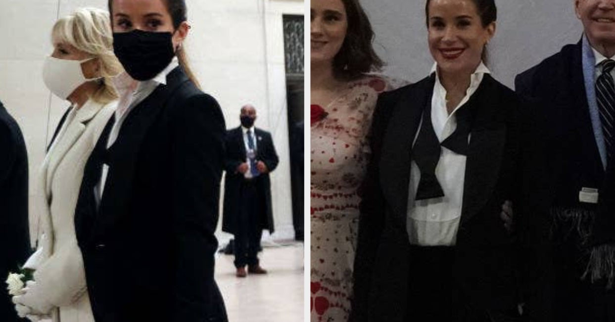 Ashley Biden's Tuxedo Is The Inauguration Fashion Moment