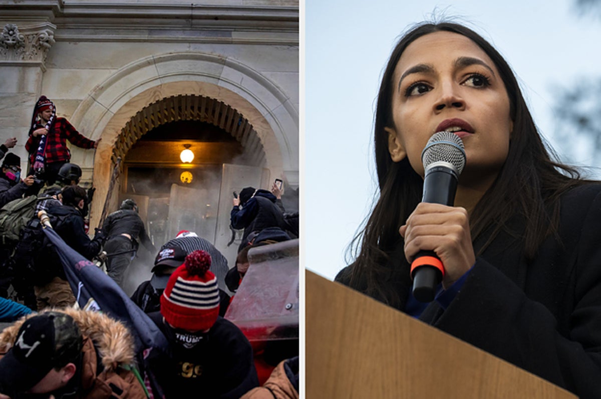 Capitol Rioter Allegedly Tweeted "Assassinate AOC"