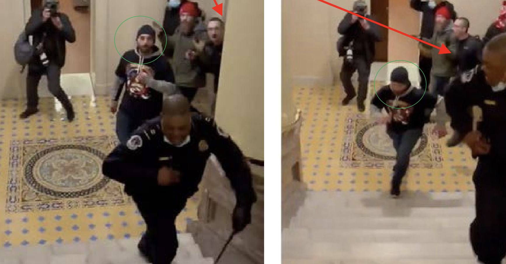 Brothers Chasing Black Capitol Officer In Riots Charged