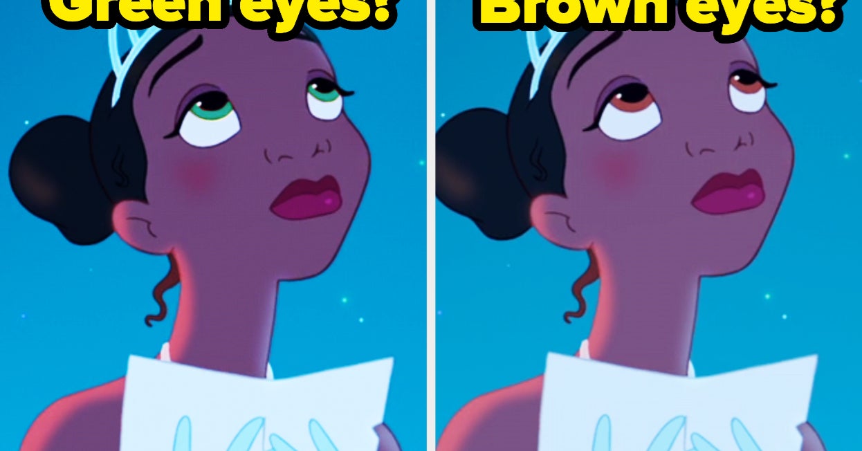 Disney Character Eye Color Trivia Quiz