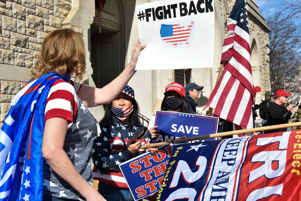 Pro-Trump Protests Against Electoral College Tally Erupt Across US