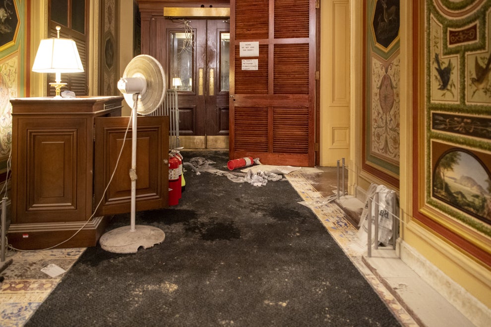 Photos Of Congress And Capitol Destruction