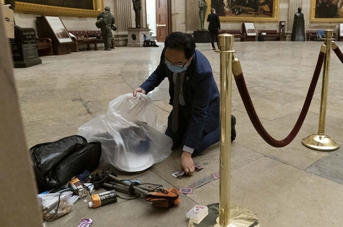 Photos Of Congress And Capitol Destruction