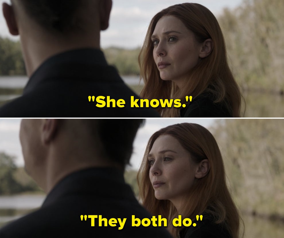 Avengers Endgame Cut Scene Relates To WandaVision