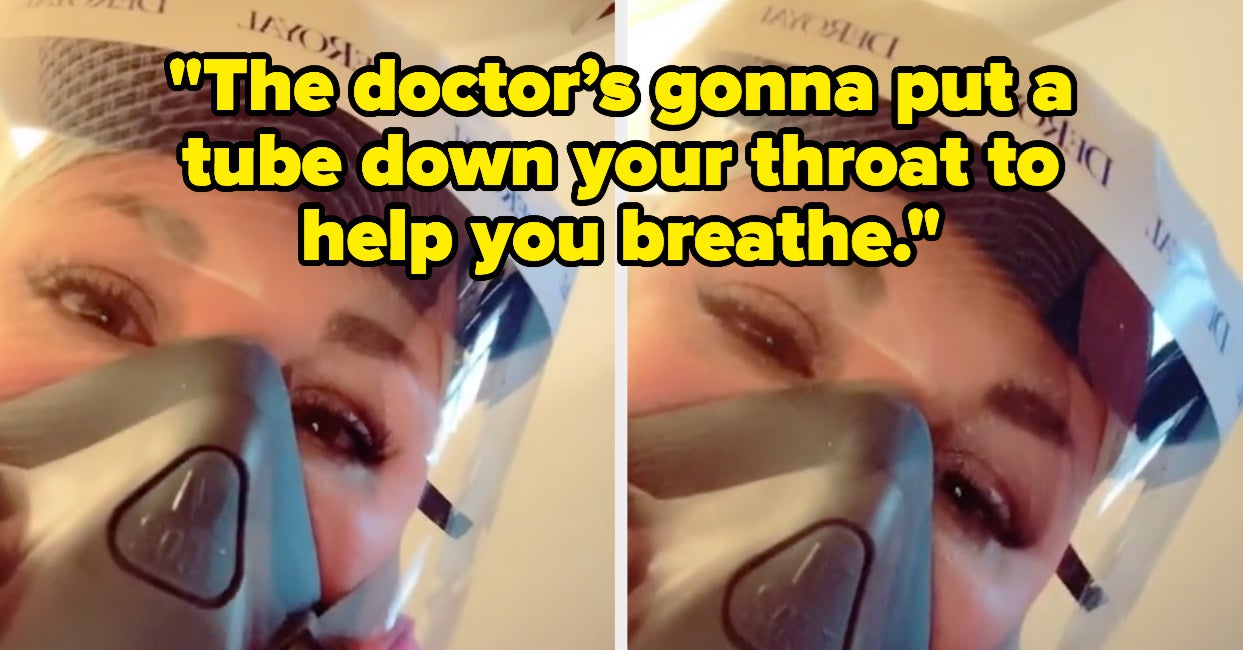 A TikTok ICU Nurse Showed How She Tells COVID Patients They're About To ...