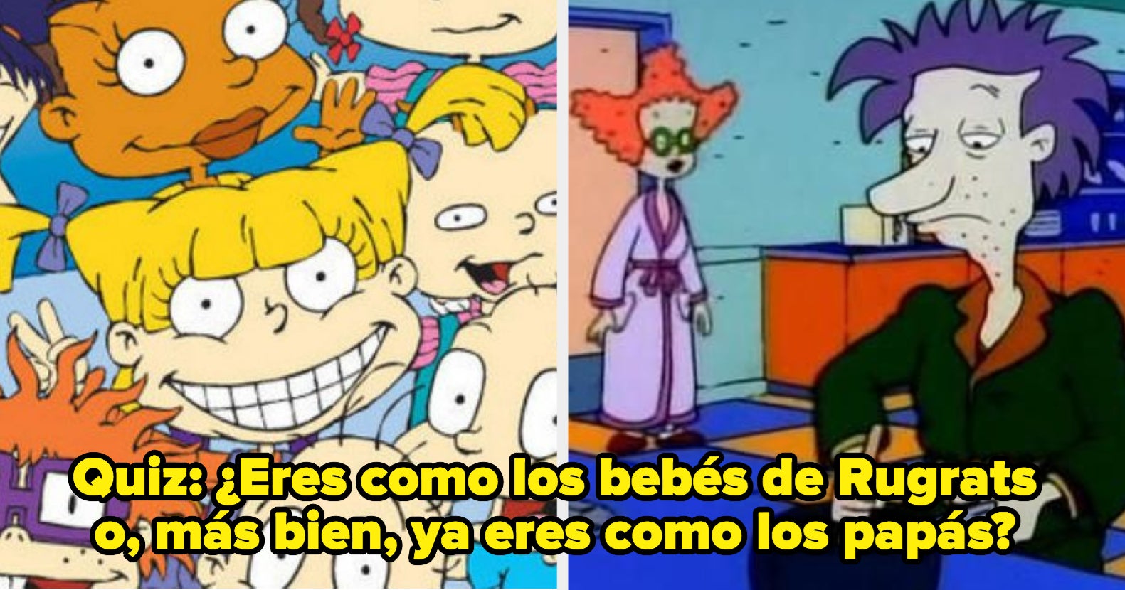 Este quiz te dirá si eres más como los bebés de "Rugrats" o ya te ...