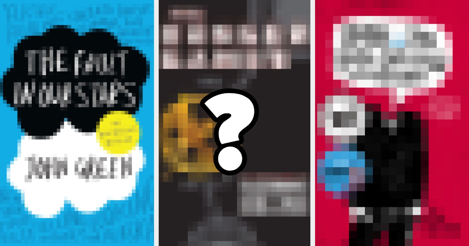 Name These Blurred Out Young Adult Book Covers