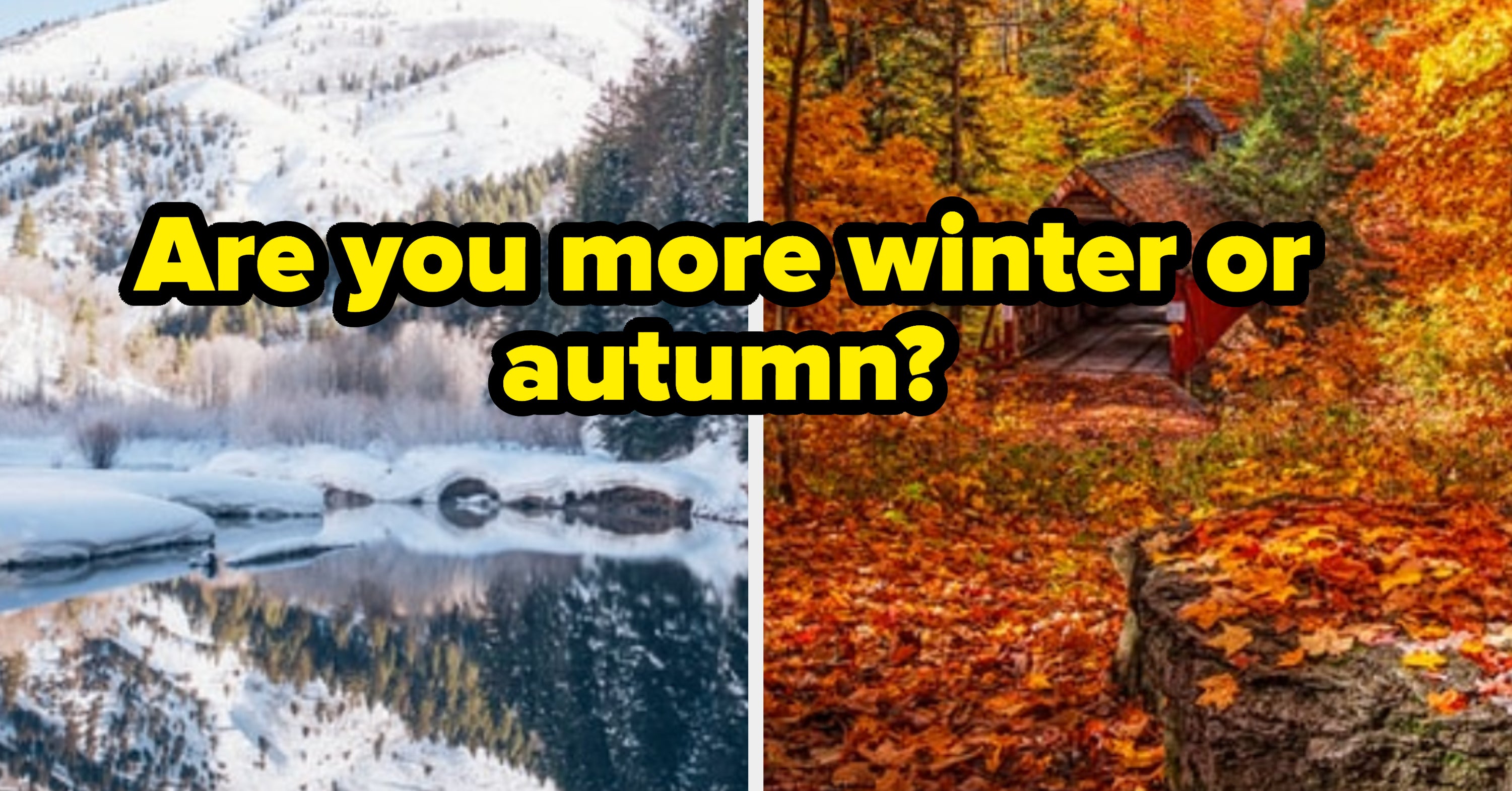 Seasons Personality Quiz