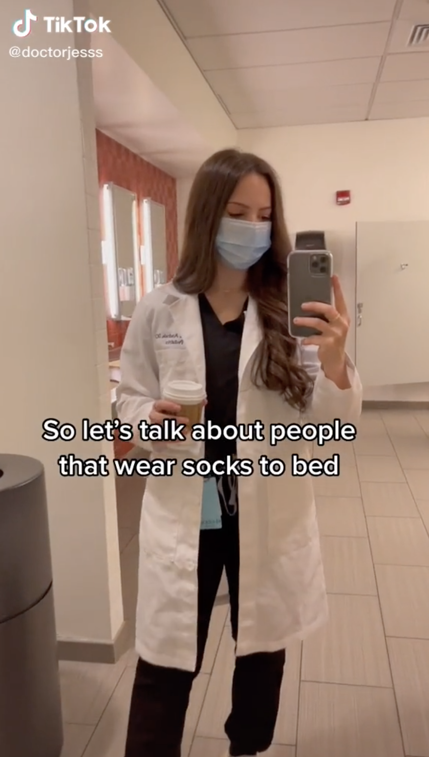 Wearing Socks To Bed Makes You Fall Asleep Faster